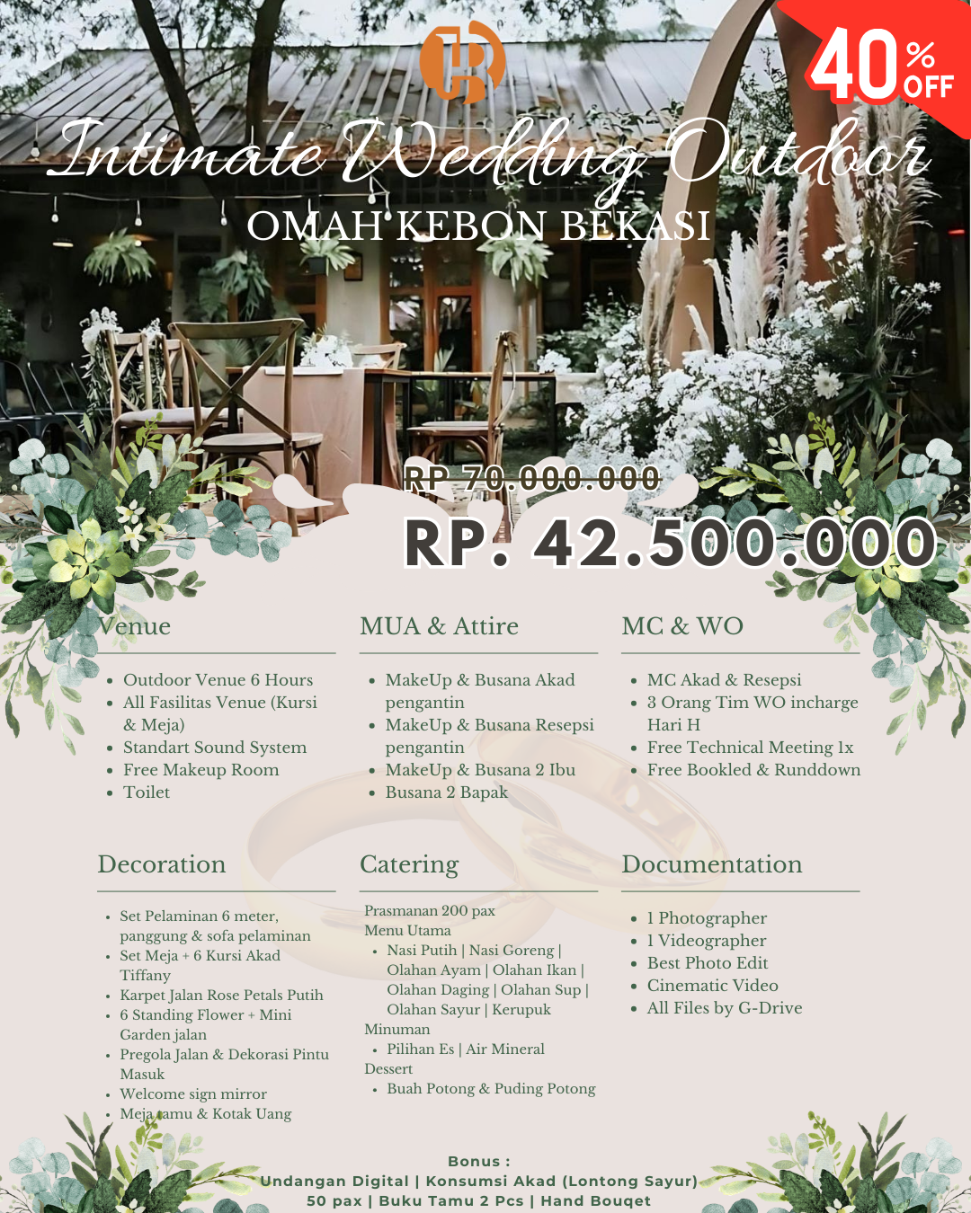 Paket Wedding Bekasi Murah dan Lengkap 2025